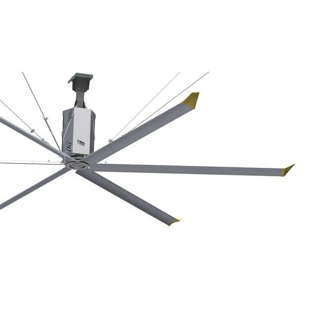 24FT Gearbox Motor HVLS Ceiling Fan cho làm mát trong nhà hàng và không ...